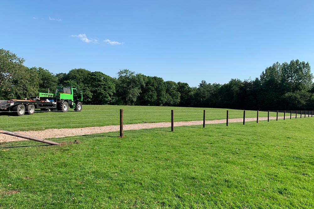 Creosote Posts and Tornado Stock Netting | MJB Fencing Limited